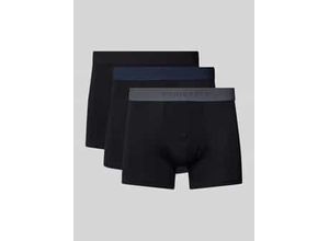 4007067085434 - Boxershorts mit elastischem Logo-Bund im 3er-Pack