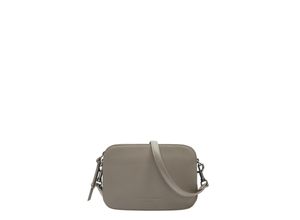 4099593223039 - Umhängetasche LIEBESKIND BERLIN Crossbody CARRY OVER HARRIS Damen Gr B H T 205cm x 145cm x 7cm grau (neutral gray) Leder Taschen Mini Bag Schultertasche Handtasche Damen