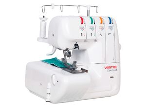 7640105923854 - VERITAS Overlock-Nähmaschine Elastica II Nähmaschinen weiß Overlock-Nähmaschinen Nähmaschinen