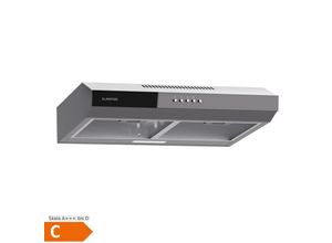 4060656525377 - Contempo 60 Unterbau-Dunstabzugshaube 60cm 200m³ h LED Edelstahl Acryl Silber
