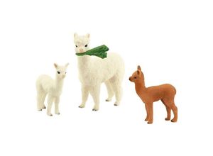 4059433570556 - Wild Life 42544 Alpakafamilie Spielfiguren-Set 4059433570556 Schleich