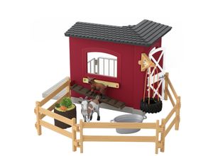 4069111053967 - Farm World Ziegenstall Spielgebäude