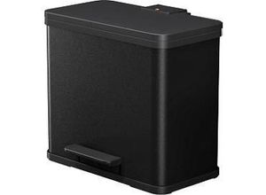 4007126016287 - Hailo Öko Trio Plus L Mülltrenner 3 x 9 Liter Mülleimer mit drei einzeln entnehmbaren Inneneimern Farbe schwarz 4007126016287 - Hailo Öko Trio Plus L Mülltrenner 3 x 9 Liter Mülleimer mit drei einzeln entnehmbaren Inneneimern Farbe schwarz