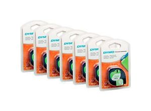 4250510866153 - DYMO® Schriftbandkassetten 91220 Papier 12 mm 6 + 1 GRATIS