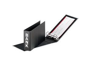 4009212015600 - Pagna - Bankordner Basic Colours 50mm din lang 2 Ringe Q-Mechnik Papier Polypropylen kaschiert Polypropylen schwarz