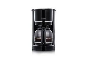 4008146042485 - SEVERIN Filterkaffeemaschine KA 4320 10 Tassen 125 l 900 W Tropf‑Stopp Warmhaltefunktion Abschaltautomatik B 250 x H 325 x T 200 mm Schwarz