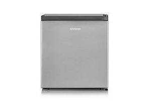 4008146038495 - SEVERIN Kühlbox KB 8878 Mini‑Kühlschrank mit Kältefach 45 l Kunststoff in Inox‑Optik (Silber) B 500 x H 445 x T 468 mm