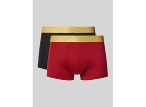 4063548159544 - Slim Fit Trunks aus reiner Baumwolle im 2er-Pack
