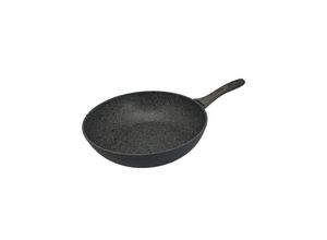 4255763730510 - Wokpfanne ø28 cm mit ergonomischem Griff in Holzoptik Bratpfanne