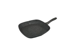 4255763730480 - Grillpfanne in Schwarz 28x28 cm Bratpfanne geeignet