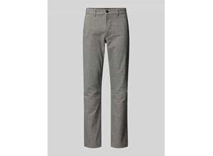 4063544298872 - Slim Fit Chino in Melange-Optik