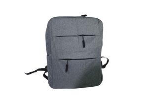 4255701931733 - Kompakter Rucksack mit USB und Laptopfach Alltag Schule Uni oder Büro