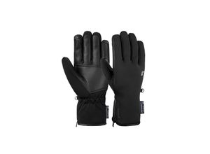 4060485447260 - Skihandschuhe REUSCH TIFFANY R-TEX XT Damen Gr 75 schwarz 88% Polyamid 8% Ziegenleder 4% Elasthan mehrfarbig Handschuhe mit innovativer Insert-Membran
