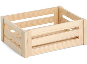 4003368133614 - Aufbewahrungsbox ZELLER PRESENT Leisten Kiefer natur B30cm H15cm T40cm Massivholz Aufbewahrungsboxen natürliches Holz vielseitig Stecksystem 4003368133614 - Aufbewahrungsbox ZELLER PRESENT Leisten Kiefer natur B30cm H15cm T40cm Massivholz Aufbewahrungsboxen natürliches Holz vielseitig Stecksystem
