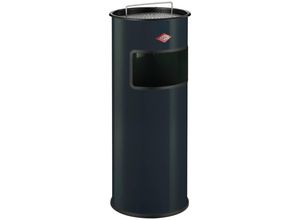 4027801208516 - Aschenbecher WESCO Standascher 30 L mit Sieb grau (anthrazit) B27cm H64cm T27cm Ø27cm Stahlblech Mülleimer mit Einwurfschlitz und herausnehmbarem Sieb 4027801208516 - Aschenbecher WESCO Standascher 30 L mit Sieb grau (anthrazit) B27cm H64cm T27cm Ø27cm Stahlblech Mülleimer mit Einwurfschlitz und herausnehmbarem Sieb