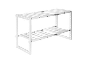 4057216041903 - Unterschrankregal Küchenregal 39-67 cm Teleskopregal Unterschrank Regal Küche 4057216041903 - Unterschrankregal Küchenregal 39-67 cm Teleskopregal Unterschrank Regal Küche