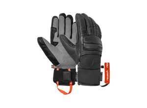 4060485611692 - Skihandschuhe REUSCH Alpine Master Damen Gr 105 schwarz 50% Ziegenleder 45% Polyester 5% Polyurethan unifarben Handschuhe mit winddichter und atmungsaktiver Funktion