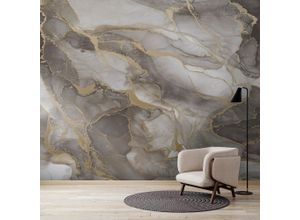 5011583630954 - Fototapete ART FOR THE HOME Marmor gold H28m L28m Vlies Tapeten Design Tapeten
