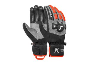 4060485589861 - Skihandschuhe REUSCH Worldcup Warrior R-TEX XT Damen Gr 105 grau mehrfarbig 92% Polyester 8% Ziegenleder mehrfarbig Handschuhe mit wasserdichter atmungsaktiver Funktion