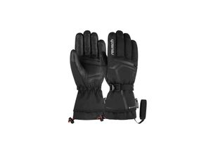 4060485292976 - Skihandschuhe REUSCH Down Spirit GORE-TEX Damen Gr 105 silber (silberfarben schwarz) 50% Polyester 45% Ziegenleder mehrfarbig Klassisch Handschuhe mit höchster Wärmestufe