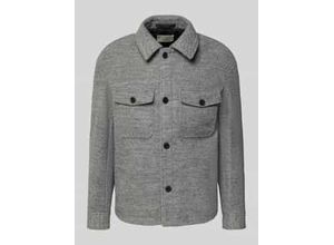5715676838837 - Regular Fit Wolljacke mit Umlegekragen Modell MITCH