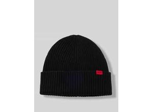 4063543695856 - Beanie aus reiner gerippter Schurwolle Modell XOLA
