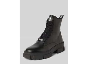 8720236677631 - Boots aus Leder mit Label-Detail Modell TANKER
