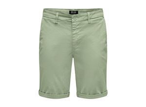 5715366130180 - Shorts Unifarbene Short Peter Reg Twill mit seitlichen Eingrifftaschen und umgeschlagenem Saum