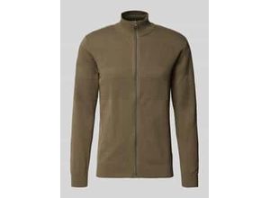 5715651417484 - Cardigan mit Stehkragen und Reißverschluss 5715651417484 - Cardigan mit Stehkragen und Reißverschluss