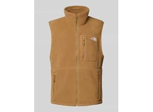 0197804109340 - Fleeceweste mit Label-Stitching Modell YUMIORI 0197804109340 - Fleeceweste mit Label-Stitching Modell YUMIORI