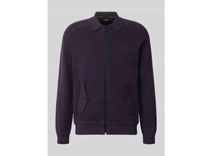 4063548025115 - Relaxed Fit Strickjacke aus Viskose-Mix Modell HOLE