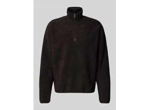 4069469893000 - Sweatshirt mit Troyer-Kragen