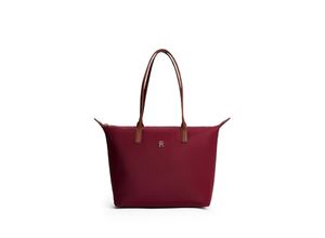 8721222007807 - Tragetasche TOMMY HILFIGER POPETTE TOTE Damen Gr B H T 44cm x 32cm x 14cm dunkelrot Leder Textil Taschen Damen Schultertasche mit kontrastfarbigen Henkeln 8721222007807 - Tragetasche TOMMY HILFIGER POPETTE TOTE Damen Gr B H T 44cm x 32cm x 14cm dunkelrot Leder Textil Taschen Damen Schultertasche mit kontrastfarbigen Henkeln