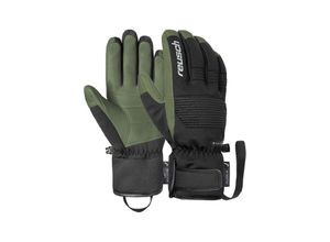 4060485587867 - Skihandschuhe REUSCH Andy R-TEX XT Damen Gr 105 olivgrün 46% Polyester 25% Polyamid 25% Ziegenleder 4% Elasthan unifarben Klassisch Handschuhe sehr warmwasserdichtatmungsaktiv