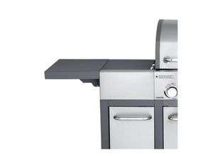 4041571983992 - Allgrill Major Erweiterungsset 2-teiliges Seitentisch-Set in Grau Maße 49 x 33 cm ca 18 kg