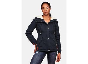 4059072421233 - MARIKOO Damen Winterjacke Outdoor Baumwolljacke mit Kapuze Bikoo