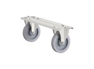 4054666025811 - eurokraft pro Zentralstopp Traverse für Breite 700 mm Bockrolle 350 kg