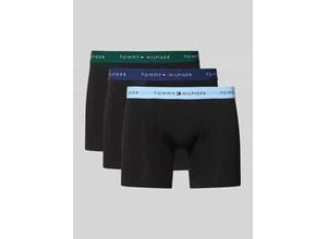 8721185966142 - Slim Fit Trunks aus Baumwoll-Mix im 3er-Pack