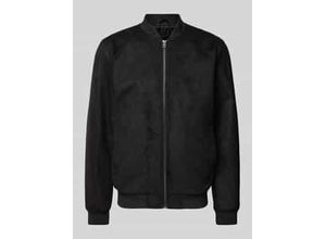 5715507570639 - ONSLUCAS FAKE SUEDE BOMBER OTW NOOS Bomberjacke schwarz in M 5715507570639 - ONSLUCAS FAKE SUEDE BOMBER OTW NOOS Bomberjacke schwarz in M