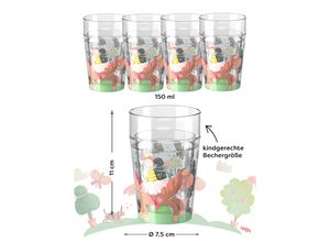 4010168288581 - Unisex Becher Glitzerbecher 4er Pack