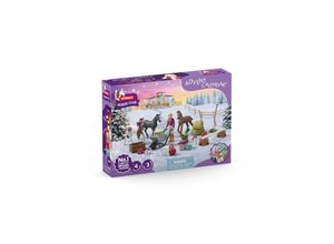4069111090696 - Horse Club Adventskalender 2025 - Weihnachtswunder Fohlenaufzucht Spielfahrzeug
