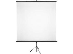 4250510930137 - Stativ-Leinwand Classic B 1800 x H 1800 mm Teilung 11 höhenverstellbar mit Griff Gewebe und Metall schwarz-weiß
