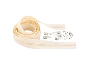 4058896396550 - Endlosreißverschluss im Set Spirale 65 mm 2 m ecru 4058896396550 - Endlosreißverschluss im Set Spirale 65 mm 2 m ecru