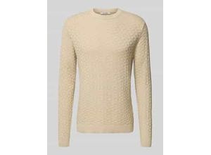 5715426911360 - Regular Fit Strickpullover mit Strukturmuster Modell KALLE