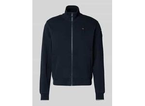 8057629812769 - Sweatjacke mit Stehkragen und Label-Stitching Modell CITY