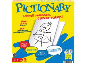 0194735290932 - Pictionary Familienbrettspiel für Kinder und Erwachsene
