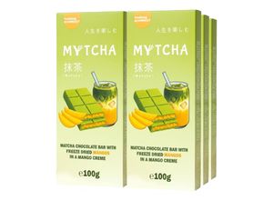 4262451983295 - Mytcha Mango Matcha Schokolade 100 g - Inhalt 2 Flaschen