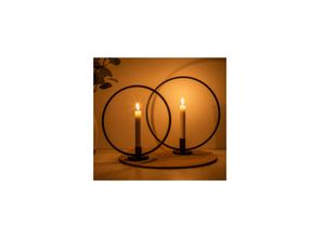 4311536074585 - Kerzenhalter Ring 2er Set