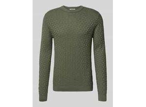5715418158261 - Regular Fit Strickpullover mit Strukturmuster Modell KALLE