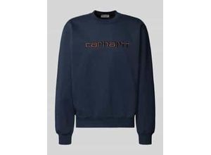 4068584222665 - Sweatshirt mit Label-Stitching